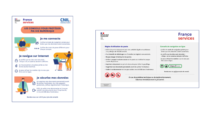 Un partenariat avec la Cnil pour sensibiliser les usagers sur la protection de leurs données ...